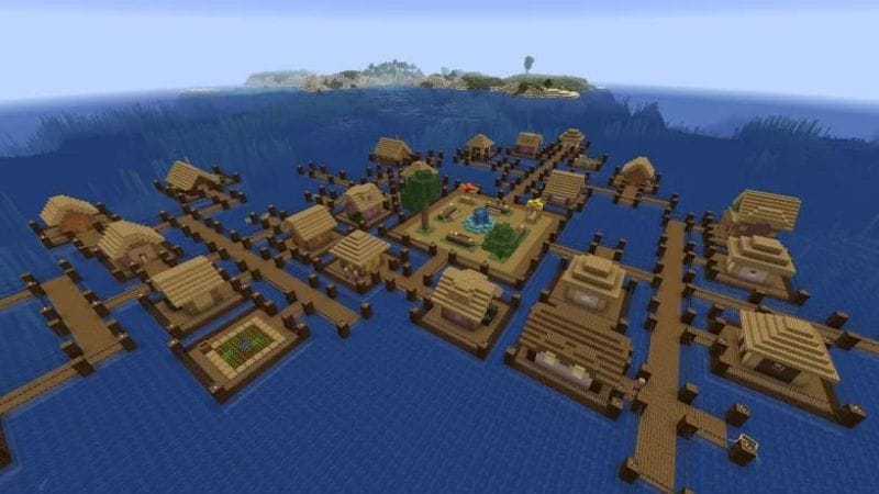 4 best blacksmith village seeds for Minecraft PE 1.19 update