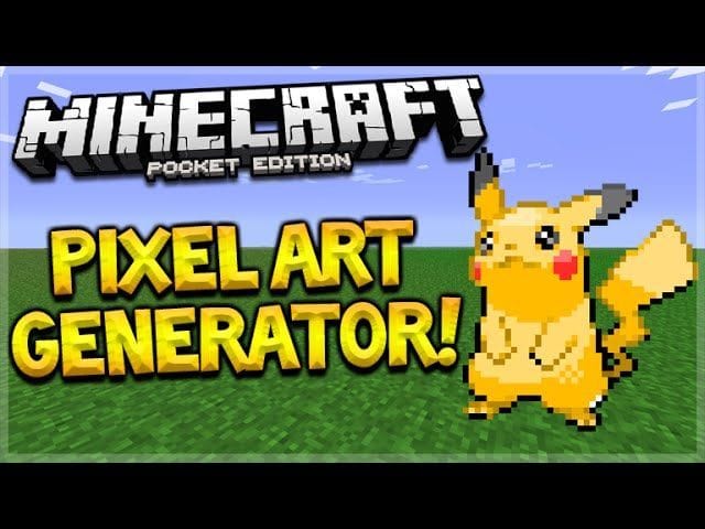 How to use a pixel art generator in Minecraft 1.19 update