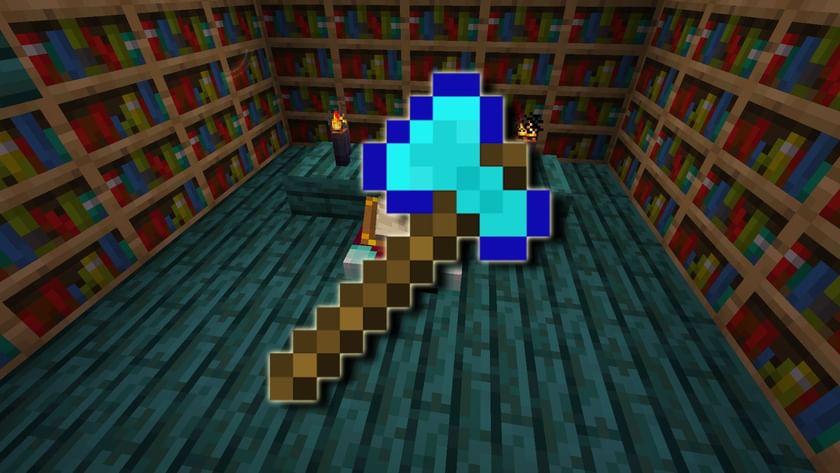 How to enchant axe in Minecraft 1.19 update
