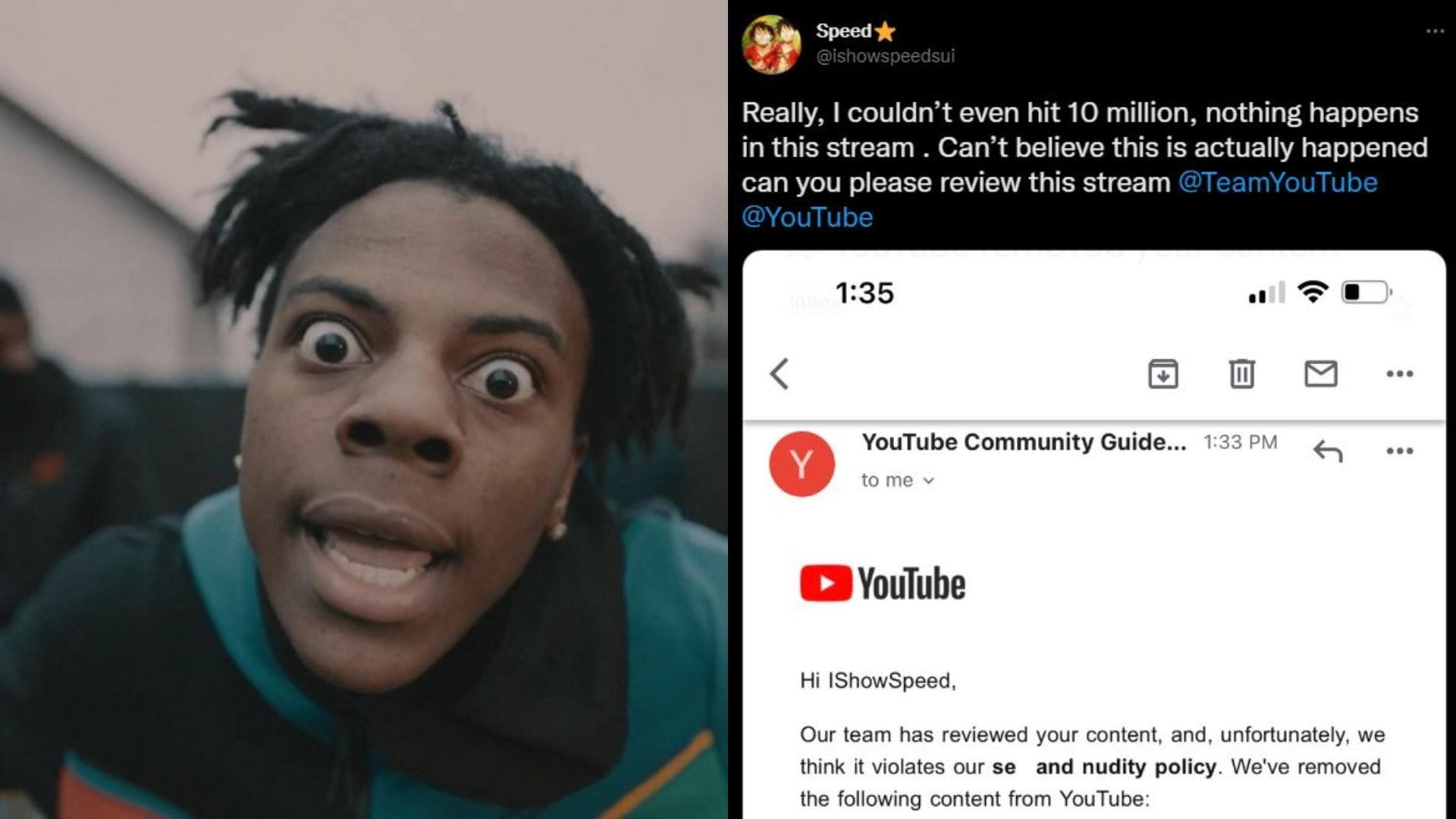 IShowSpeed fans blame ‘viral Minecraft video’ on Twitter for deletion ...