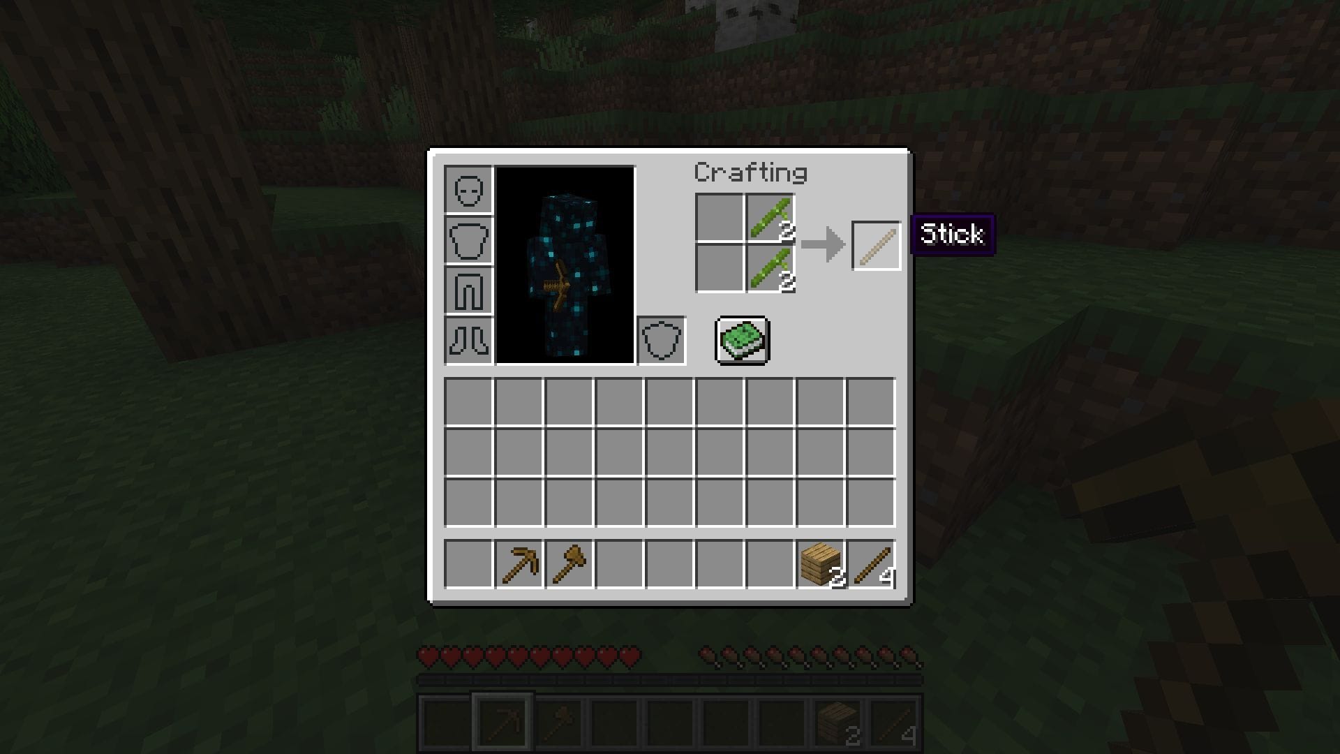 How to make sticks in Minecraft 1.19 update