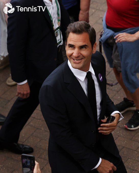 Watch: Roger Federer arrives at Wimbledon for Centre Court centenary ...