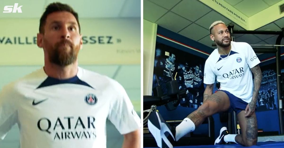 Lionel Messi, Neymar and Sergio Ramos return to PSG pre-season training ...