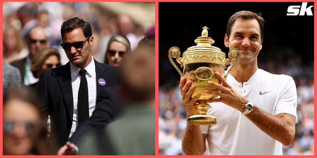 Watch: Roger Federer arrives at Wimbledon for Centre Court centenary ...