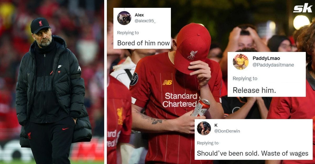 “Release him”, “Waste of wages” – Liverpool fans upset with latest ...