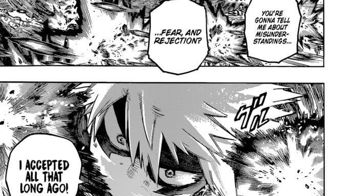My Hero Academia Chapter 358: Bakugo debuts his new moves and weapons ...