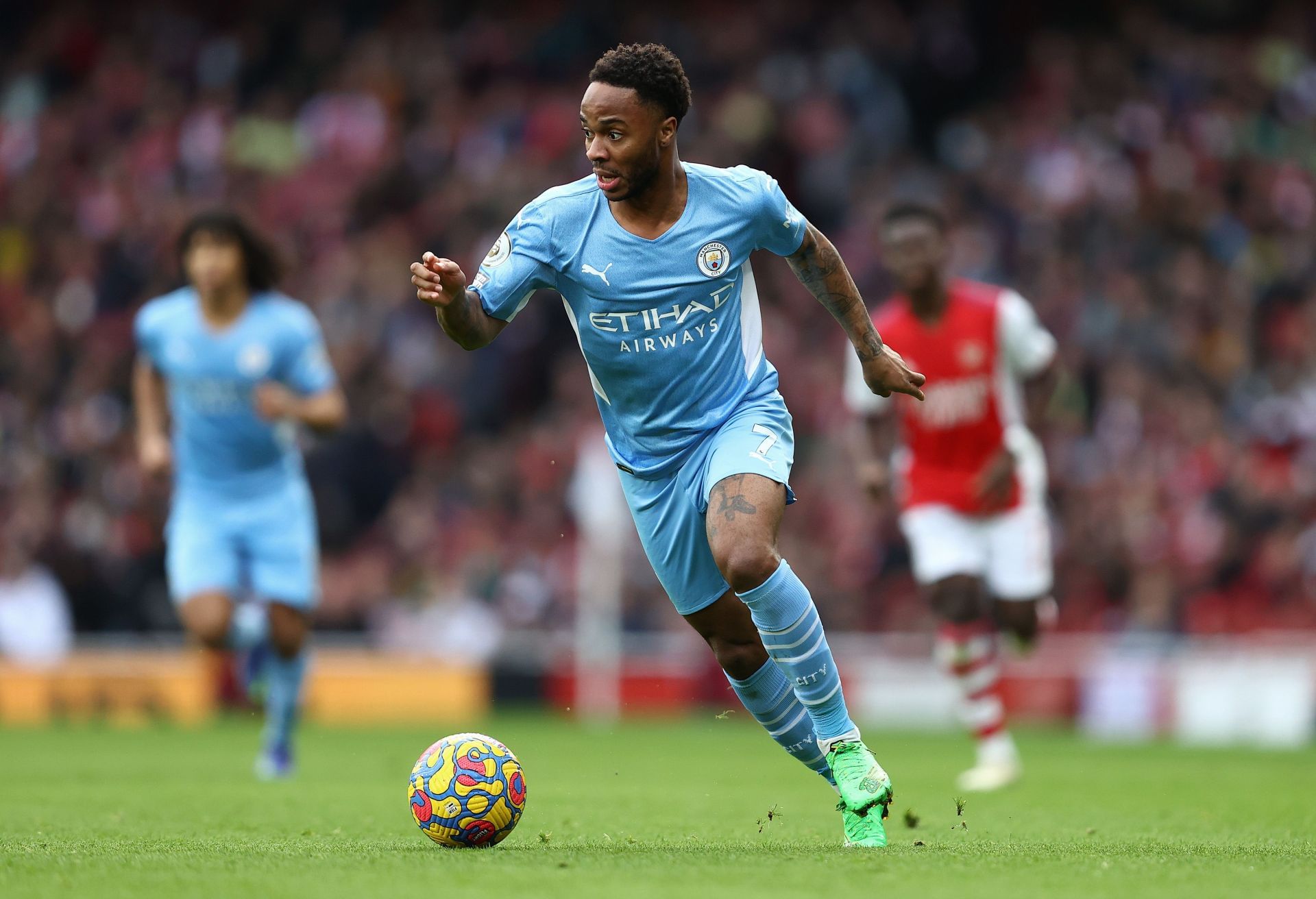 Raheem Sterling could be used in three different ways.