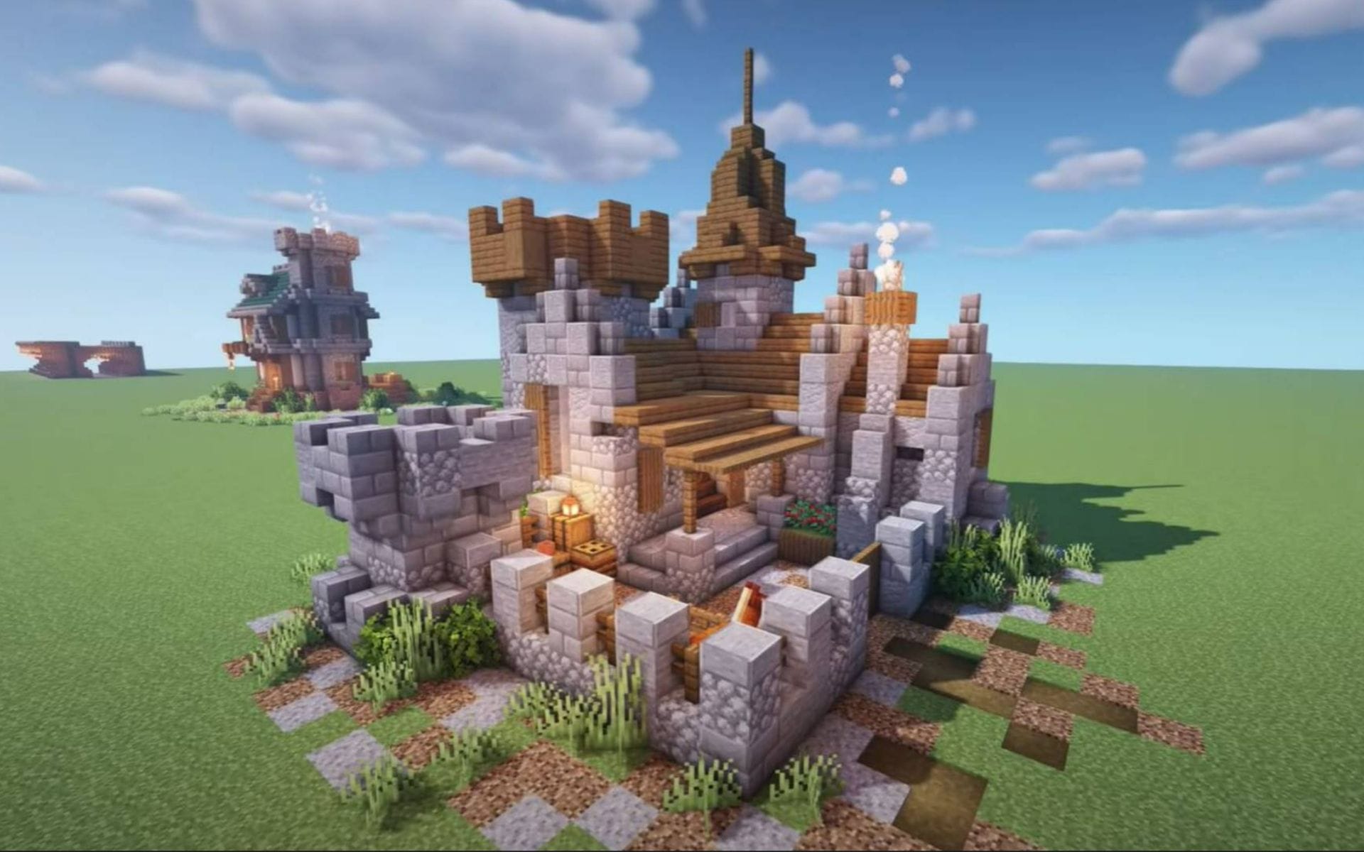 5 best castle designs for Minecraft 1.19 update
