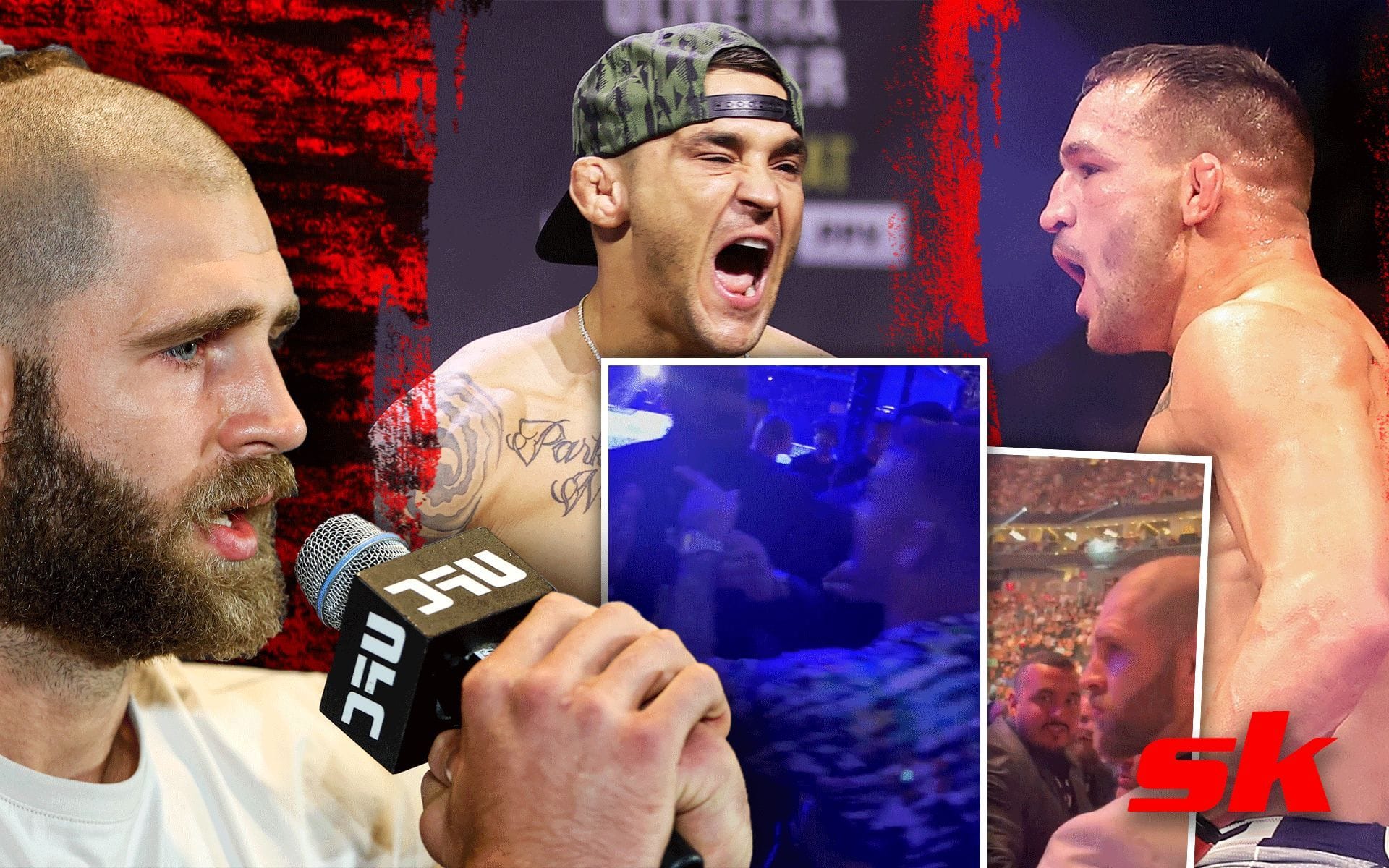 Jiri Prochazka reveals who started altercation between Dustin Poirier ...