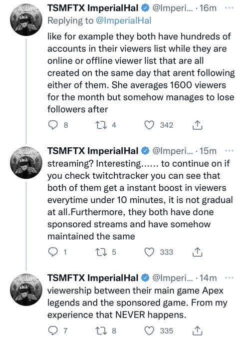 ImperialHal calls out Diegosaurs and FaithTTV for viewbotting