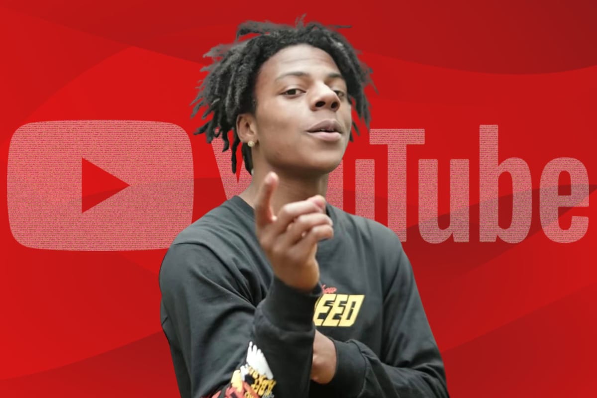 IShowSpeed gets jump scared while playing a horror game