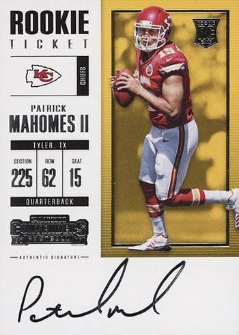 Top 10 Most Valuable Patrick Mahomes Rookie Cards: Photos, Price, How ...