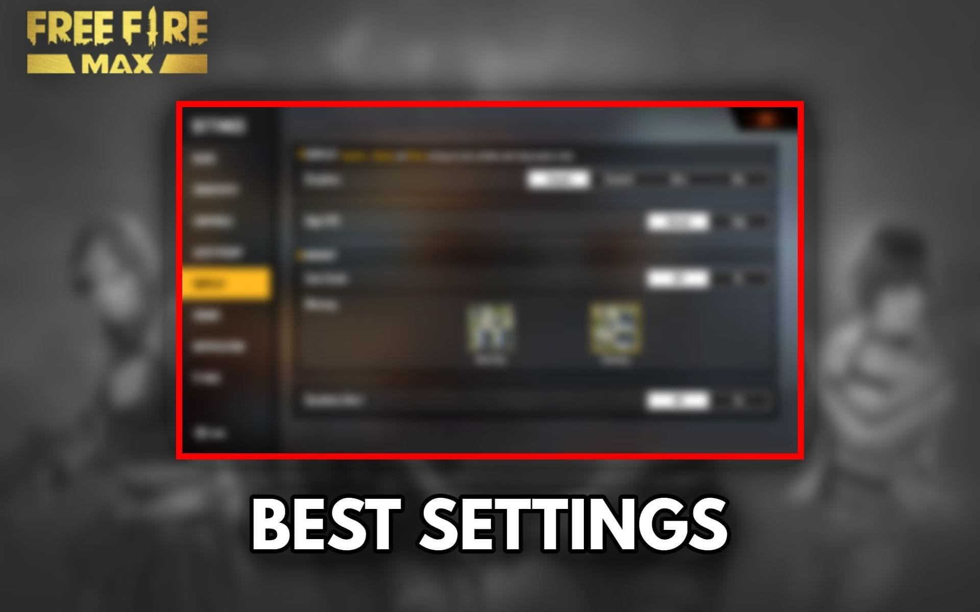 Best Free Fire MAX settings to play without any lags (July 2022)