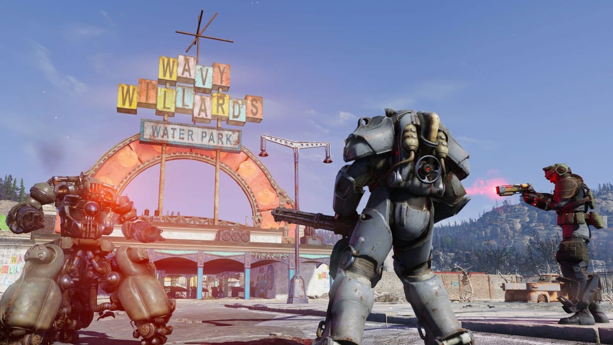 How to find the Hellcat Power Armor in Fallout 76