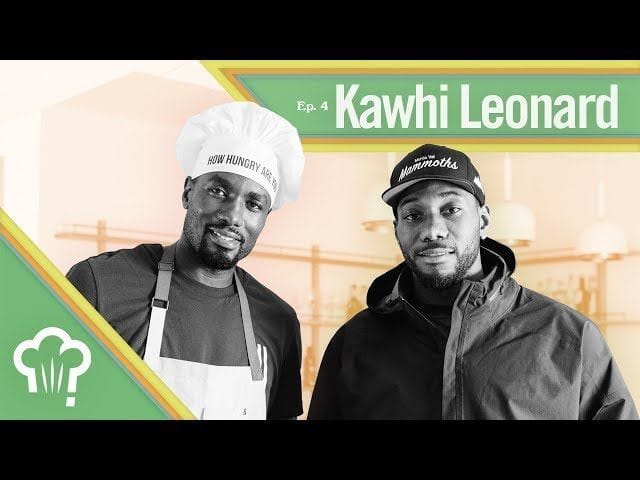 Video: Kawhi Leonard makes a rare public appearance, hilariously cooks ...