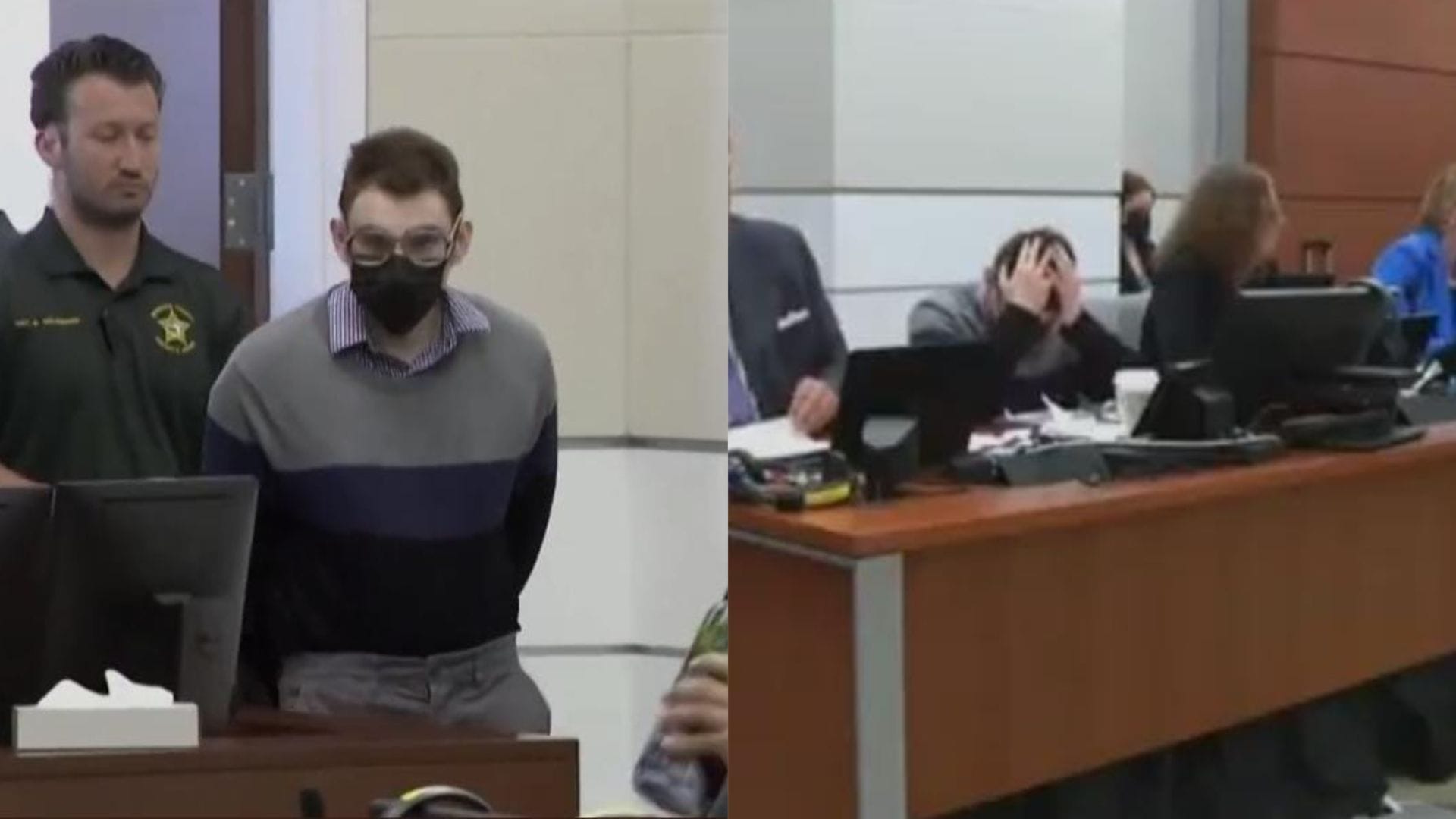 WATCH: Parkland school shooter Nikolas Cruz hides face as horrific ...