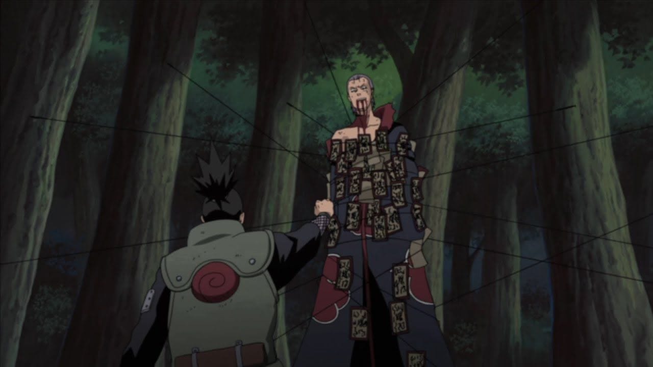 Who killed Hidan in Naruto?