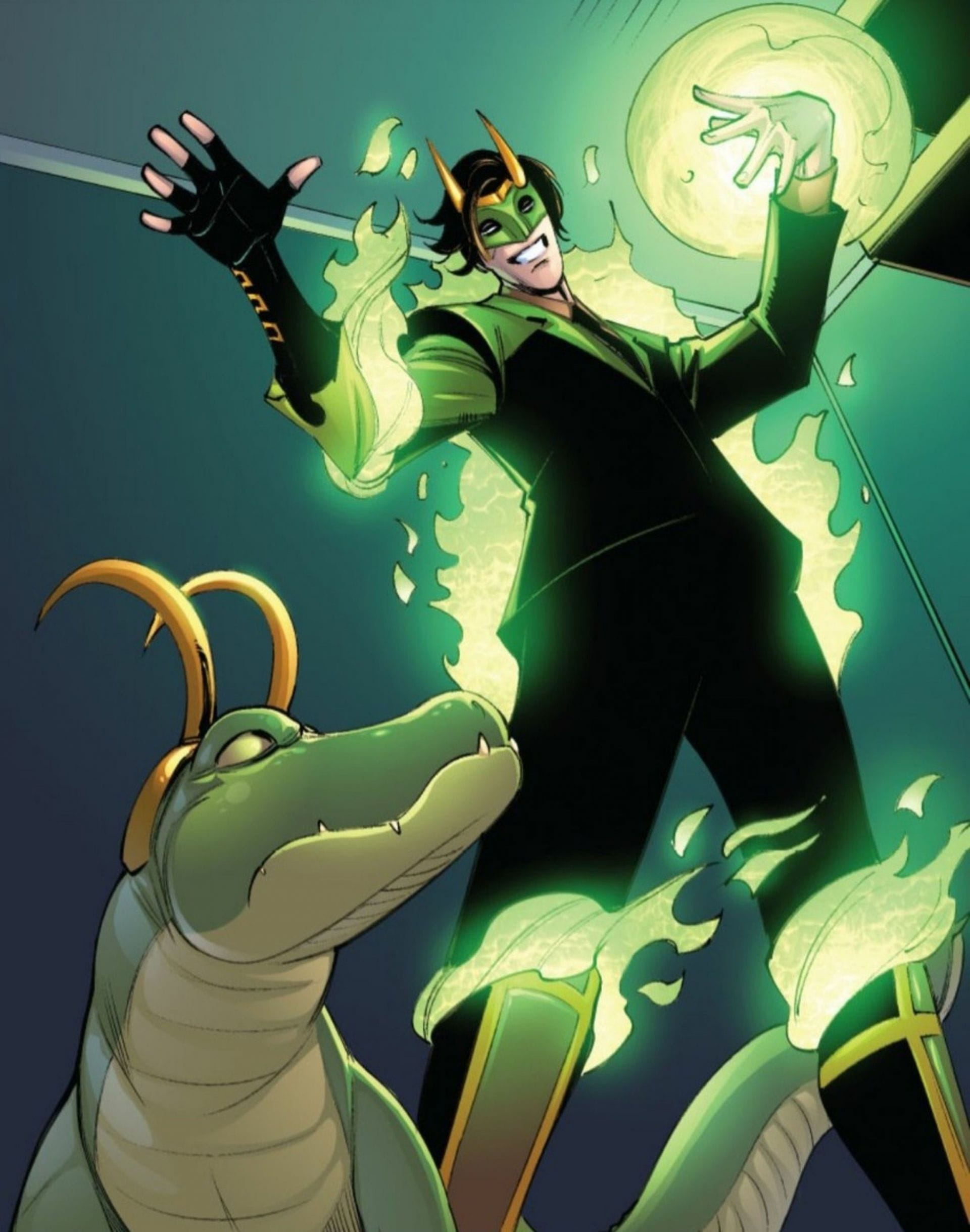 Marvel fans react to Alligator Loki comics' recreation of "Woman ...