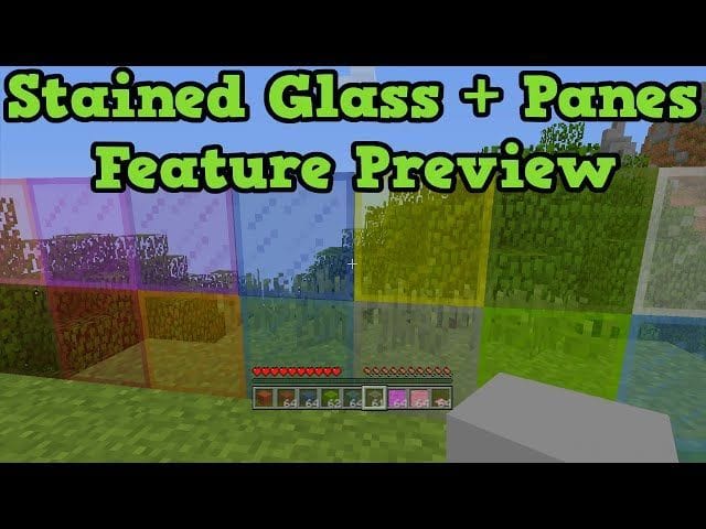 How to make stained glass in Minecraft 1.19 update