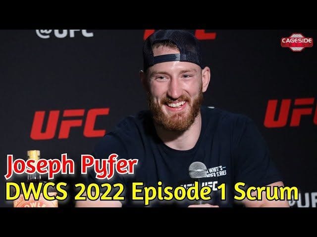 Who is Joe Pyfer, the only fighter to earn a UFC contract in 1st week ...