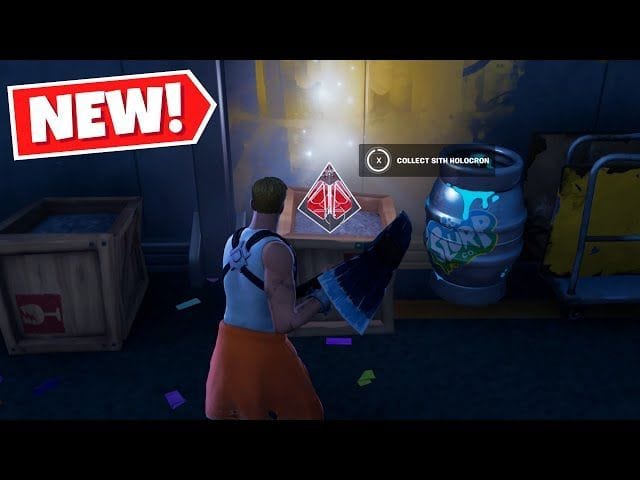 Where to collect Sith Holocron in Fortnite
