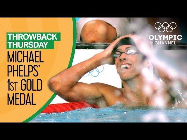 WATCH: Michael Phelps' first Olympics gold medal race from Athens 2004 ...