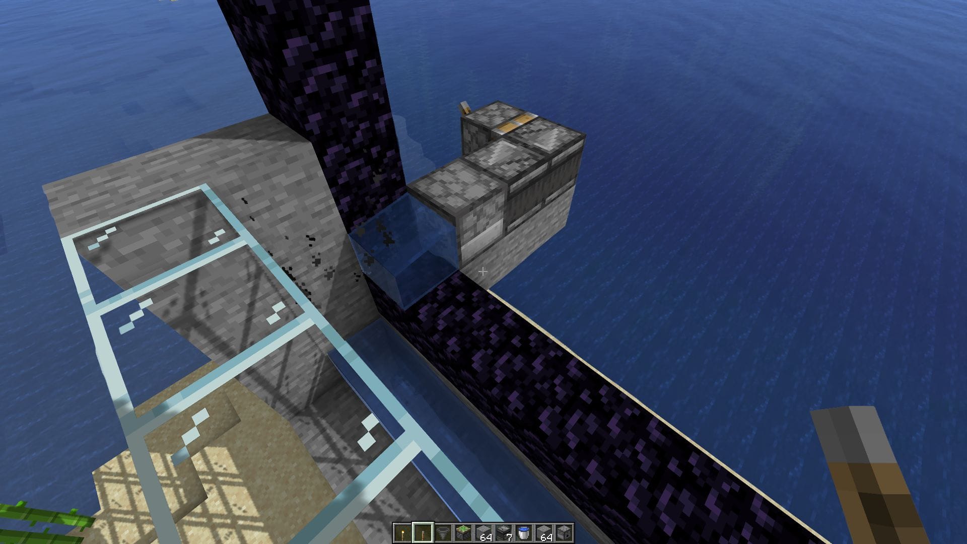 Minecraft 1.19 how build a simple gold farm in Bedrock