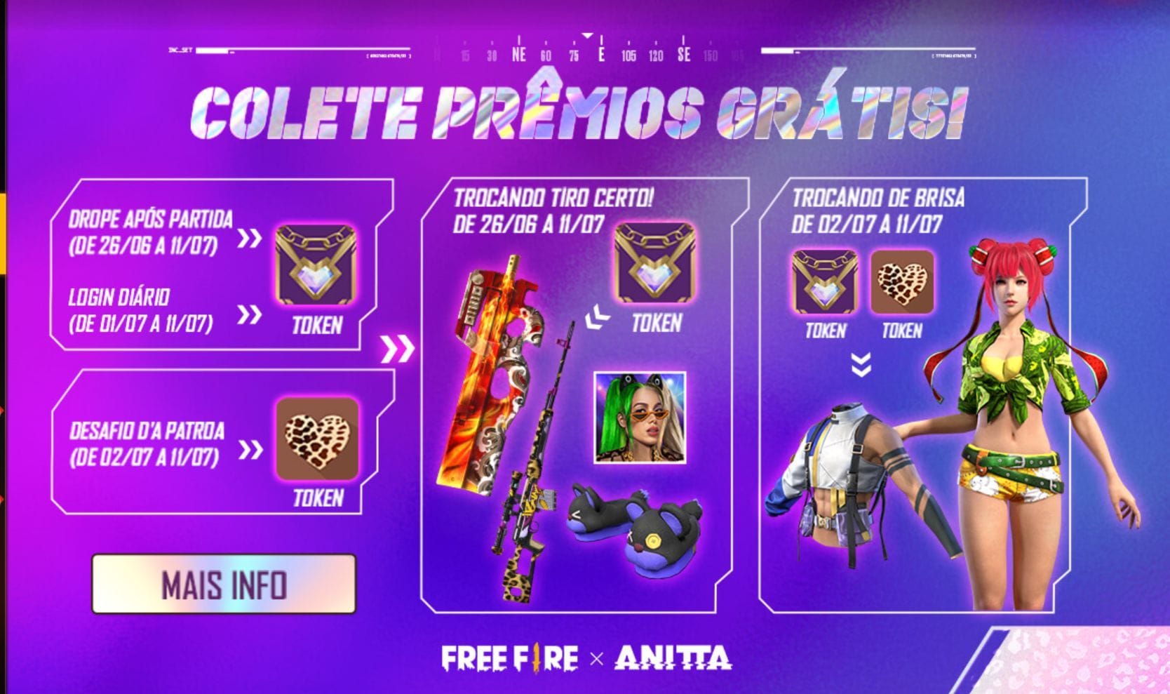 New Anitta character in Free Fire MAX: Availability, how to get, and ...