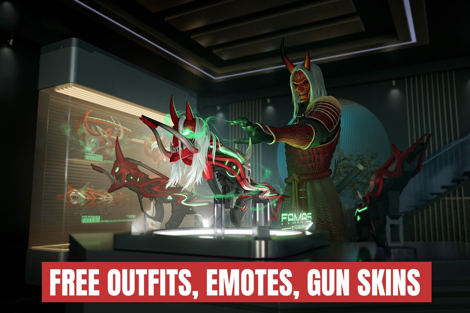 How to get free outfits, emotes, gun skins, and more in Free Fire MAX ...