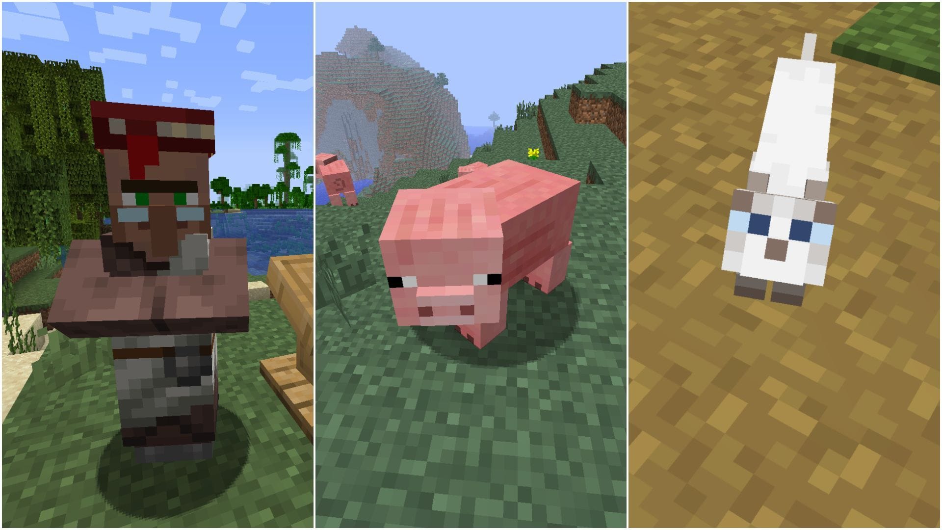 List of all Overworld mobs as of Minecraft 1.19 update