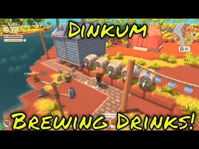 How to craft the Keg in Dinkum