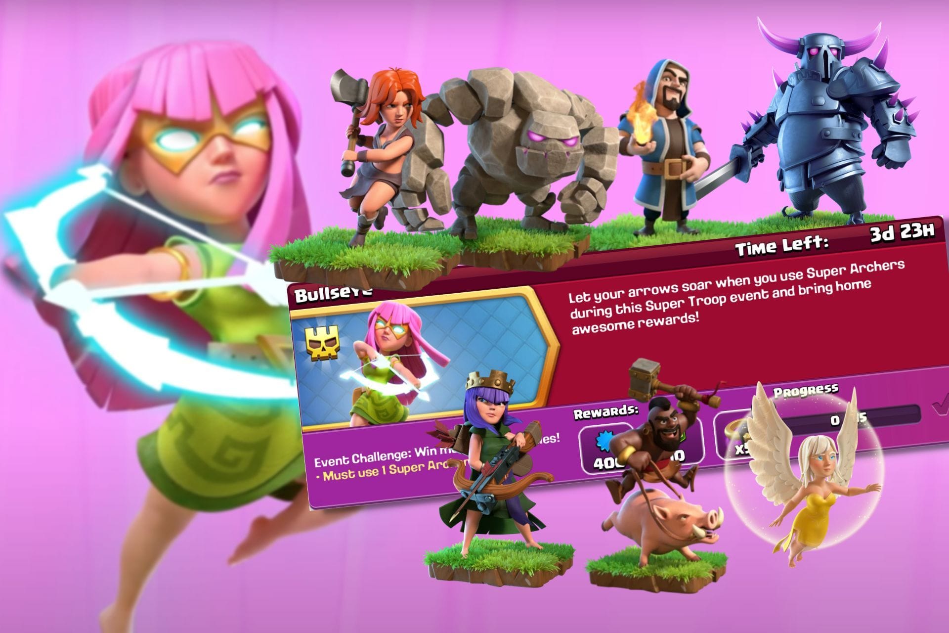 3 best attacking strategies for Bullseye Challenge in Clash of Clans