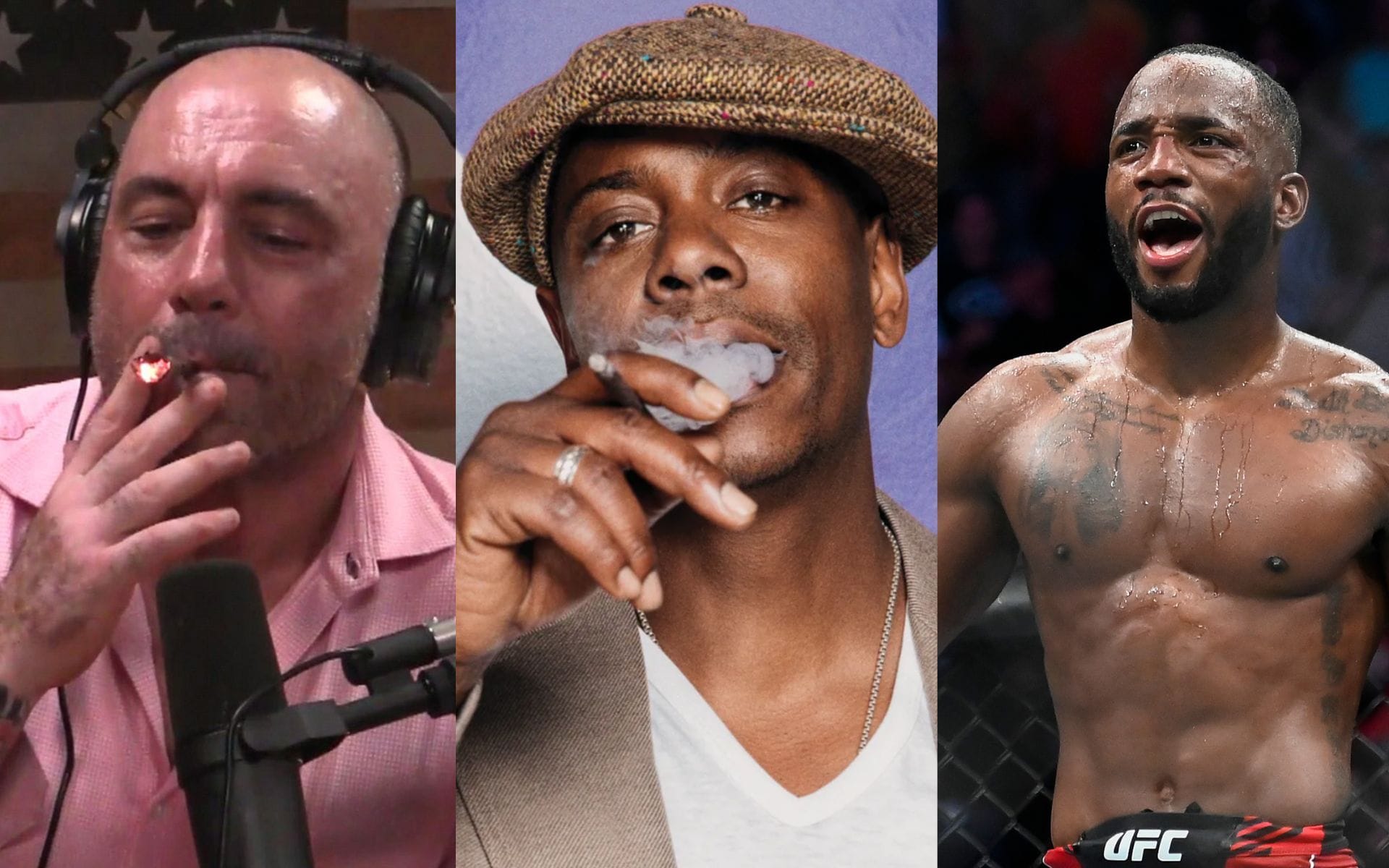 "Joe is driving his Tesla, Chappelle in the front seat" - Leon Edwards ...