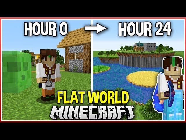 How to make a flat world in Minecraft