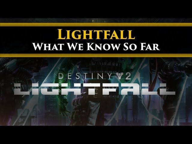 Destiny 2 Lightfall release date, new subclass, content vault, and more
