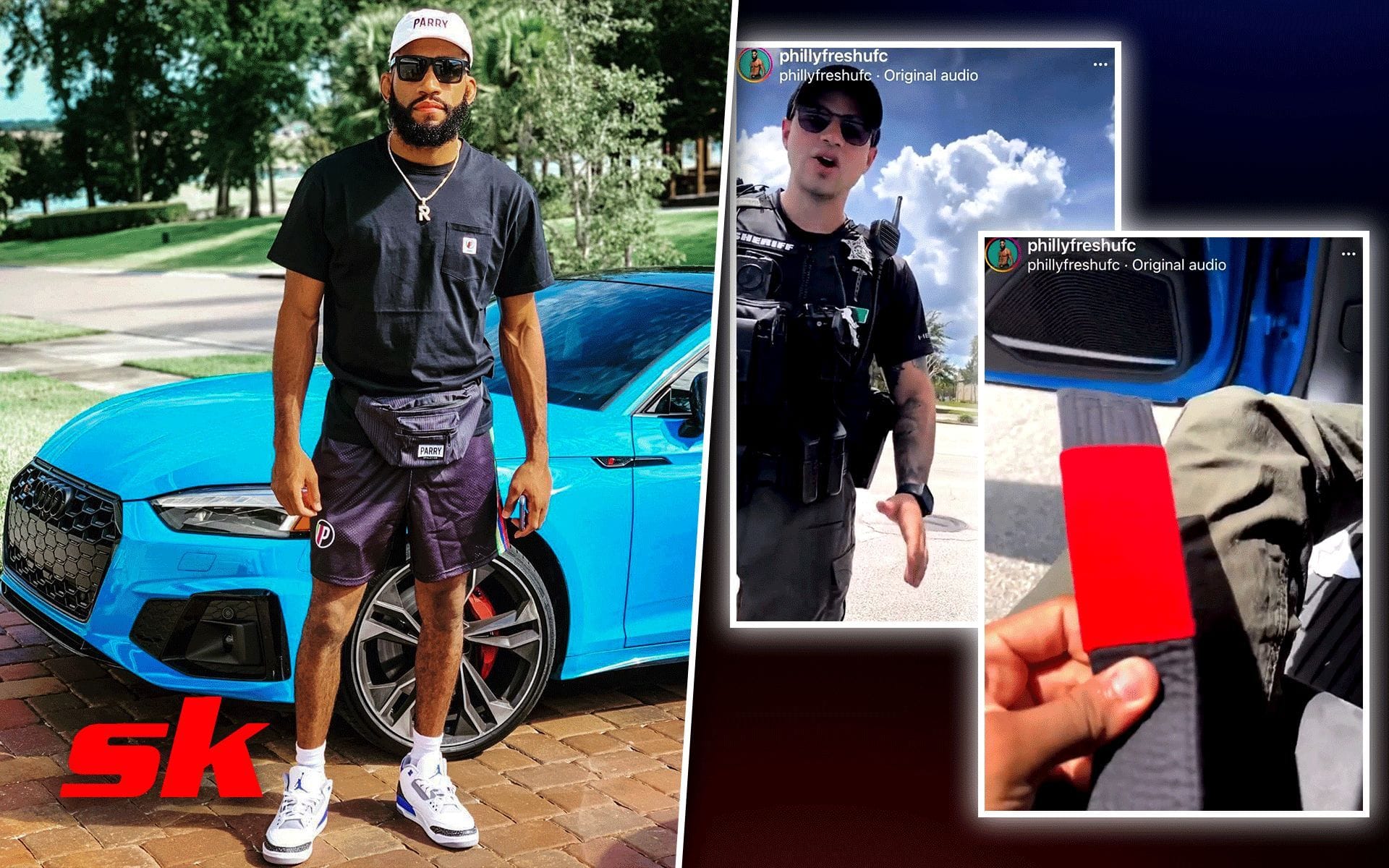 Fans react to UFC fighter showing off his black belt after being pulled ...