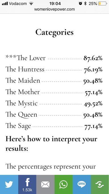 How to take the '13 Feminine Seduction Archetypes Quiz' on TikTok ...
