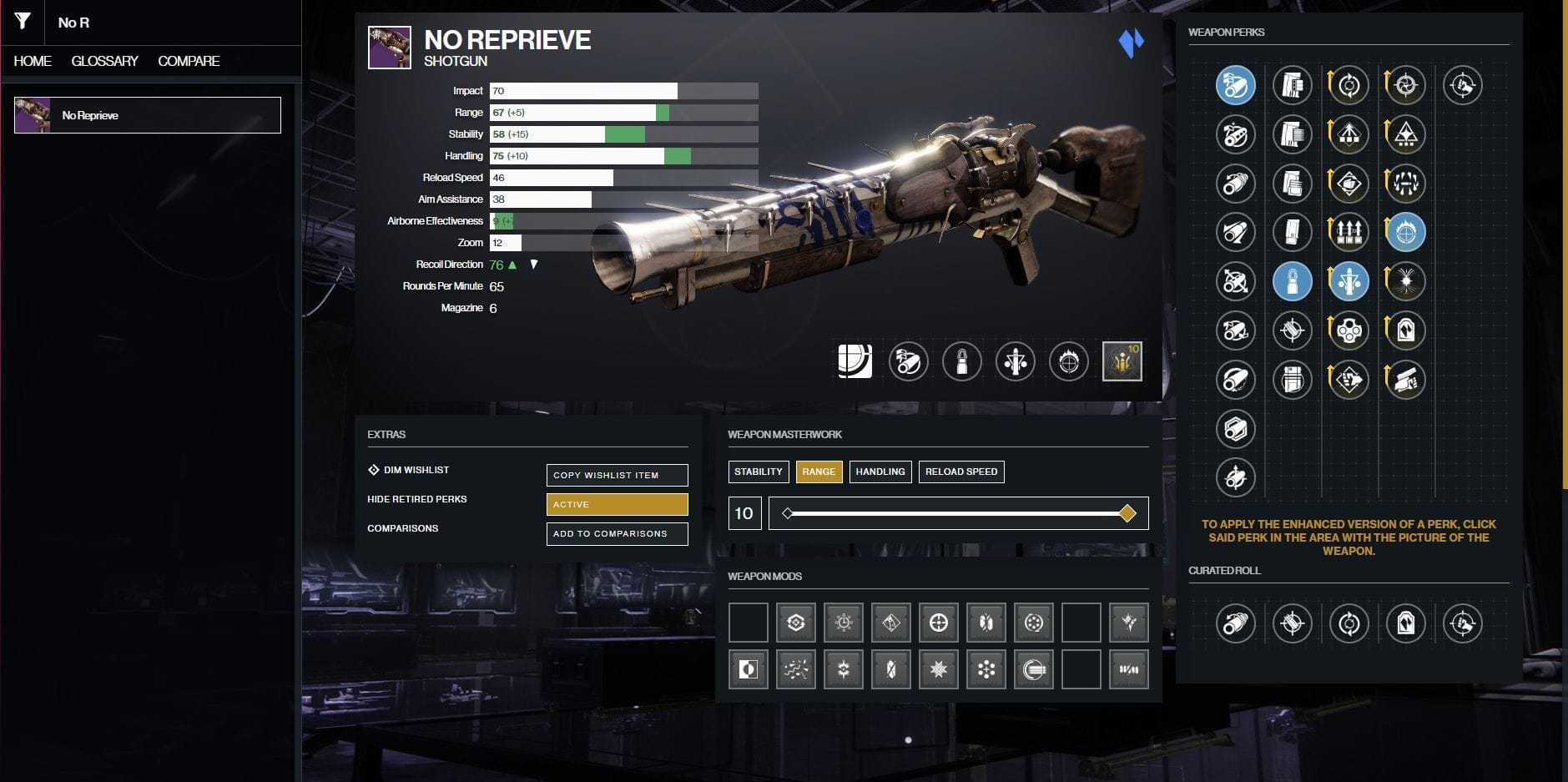 No Reprieve god roll guide for Destiny 2 PvP and PvE (2022)