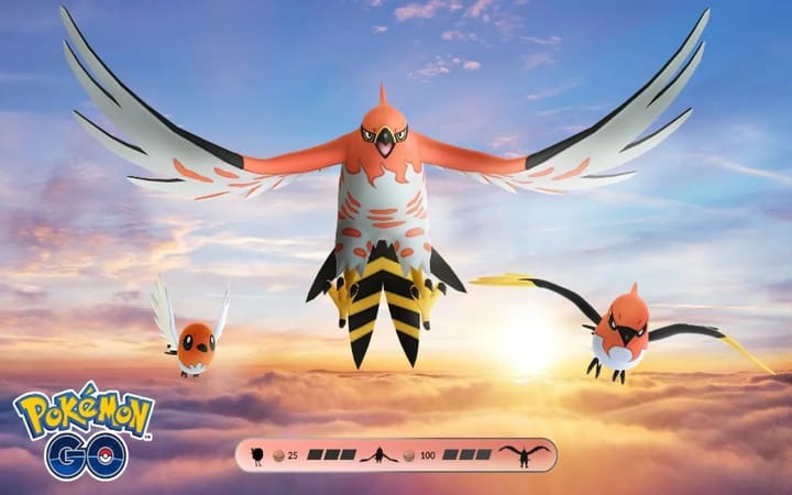 The best moveset for Talonflame in Pokemon GO