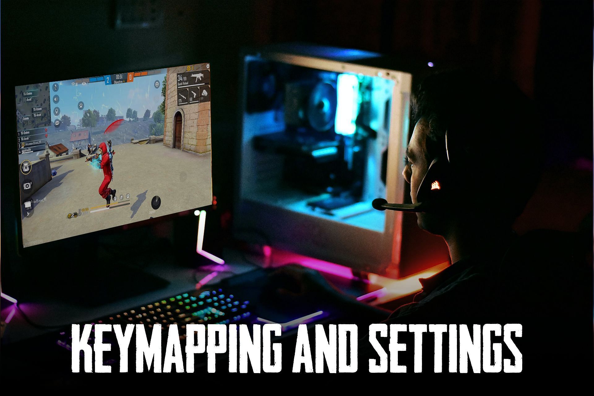 Best keymapping and settings for Free Fire MAX on PC Best keymapping and settings for Free Fire MAX on PC