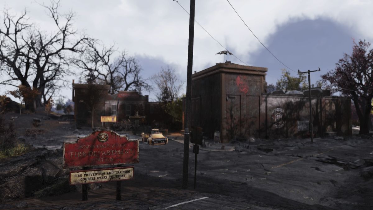 How to find the Charleston Fire Department in Fallout 76