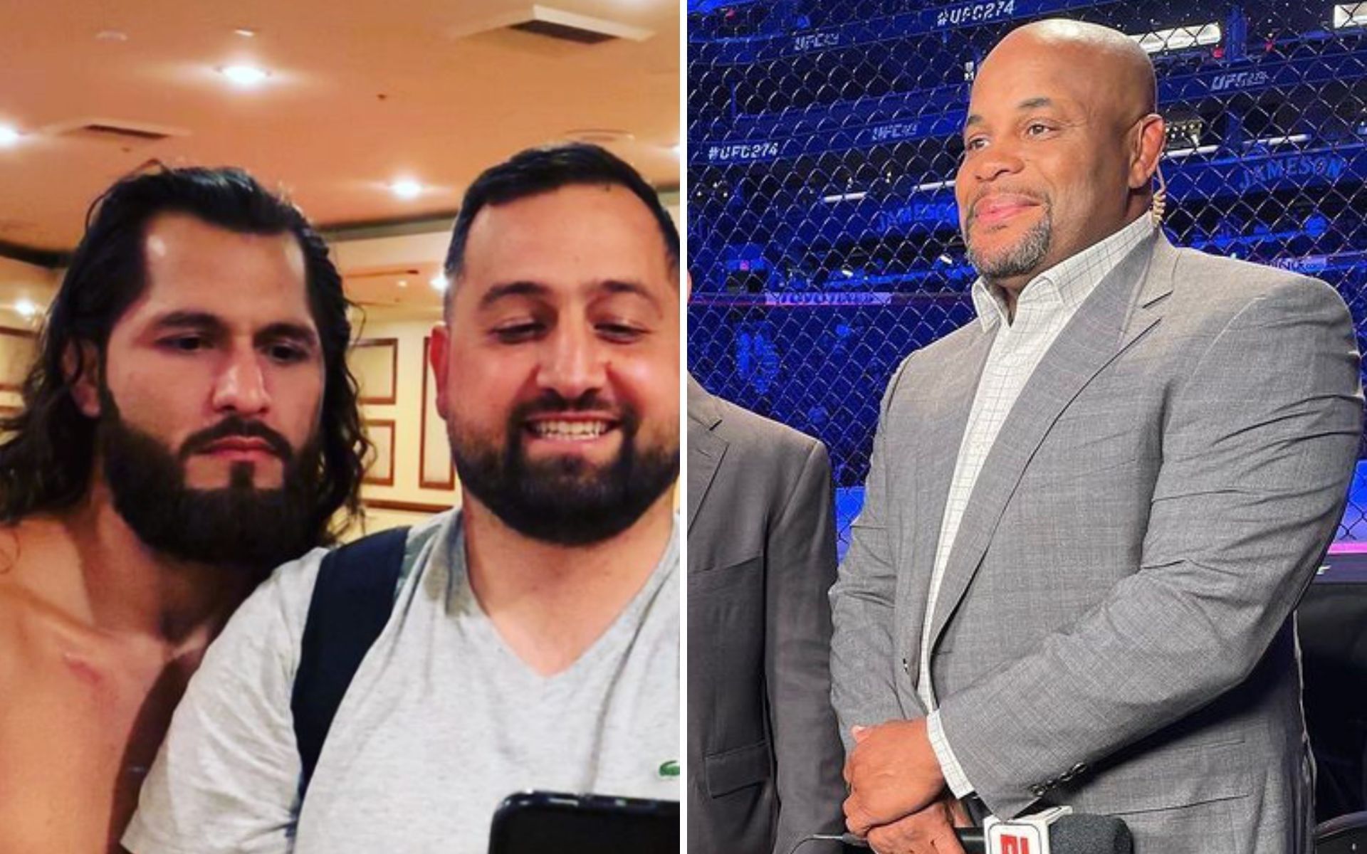 Jorge Masvidal, Malki Kawa, and Daniel Cormier in Tweet war