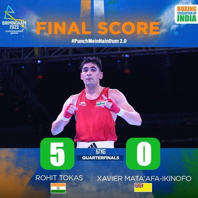 Commonwealth Games 2022: Sagar Ahlawat, Rohit Tokas win; 7 Indian ...