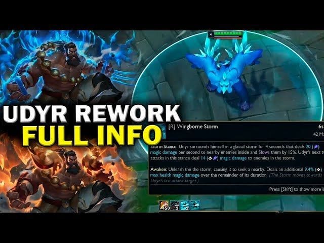 League of Legends' new Udyr rework: Full ability changes, release date ...
