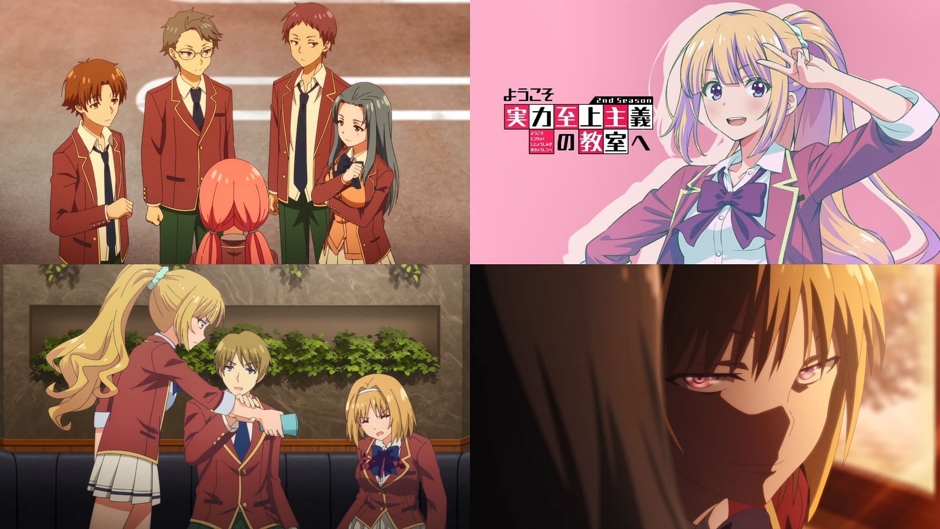 Classroom Of The Elite Season 2 Episode 9 Review Ryuuen Encounters Ayanokouji Kushida Gets