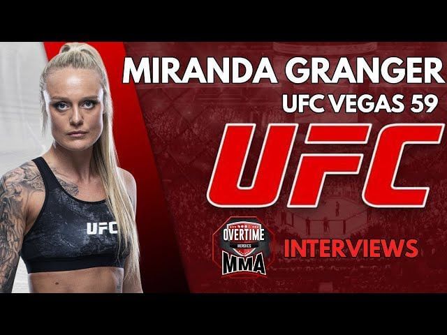 Why did Miranda Granger take a break from the UFC?