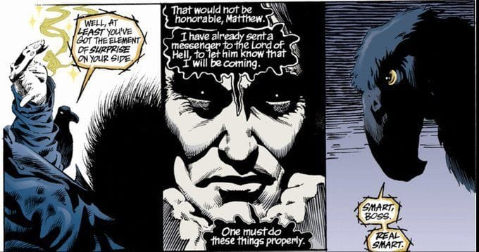 Who is the raven in The Sandman? Comic origin of Patton Oswalt's ...