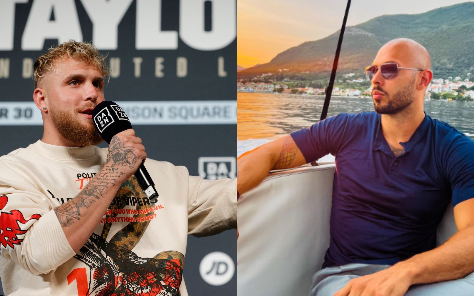 Jake Paul mercilessly bashes Andrew Tate