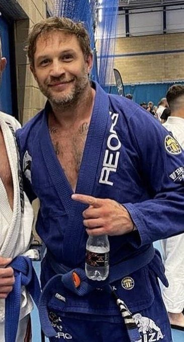 Fans gush over Tom Hardy as actor wins two gold medals at Jiu-Jitsu ...