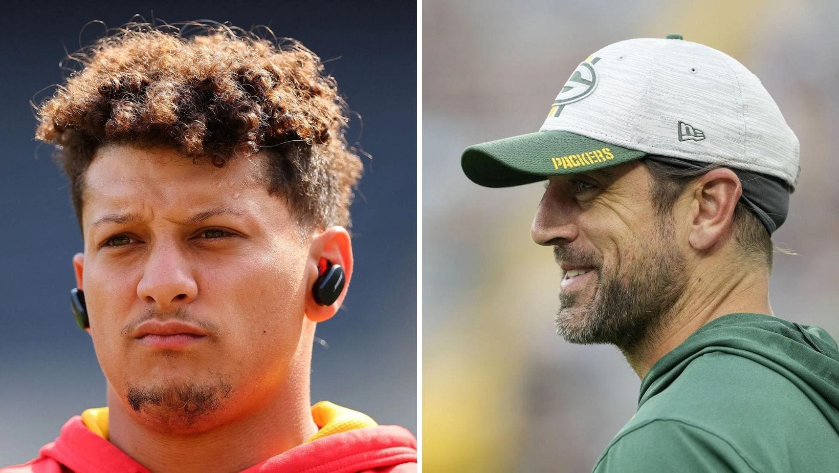 Packers' star picks between Aaron Rodgers and Patrick Mahomes